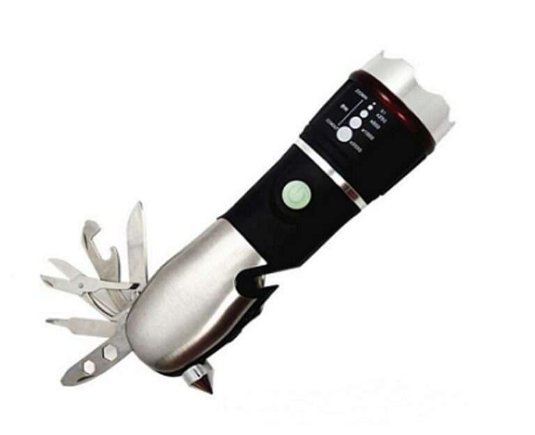 Multi-Functional Tool Flashlight - Automobile Association Of Singapore