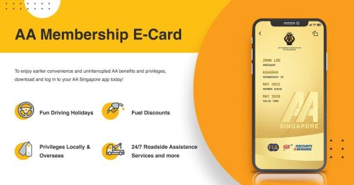 Membership E-Card - Automobile Association Of Singapore