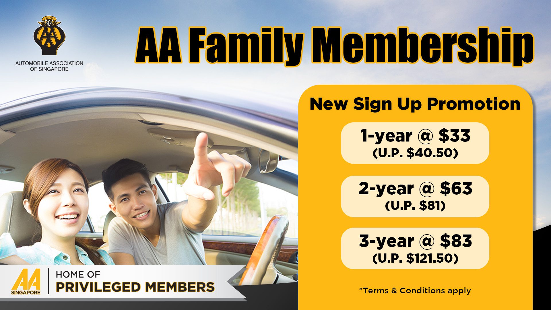 Membership Promotions - AUTOMOBILE ASSOCIATION OF SINGAPORE