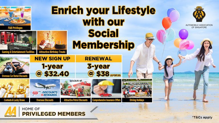 Membership Promotions - AUTOMOBILE ASSOCIATION OF SINGAPORE