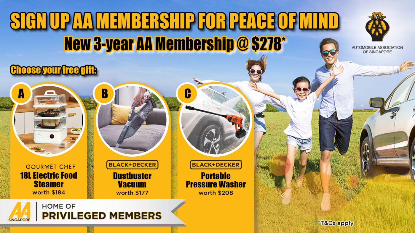 Membership Promotions - Automobile Association Of Singapore