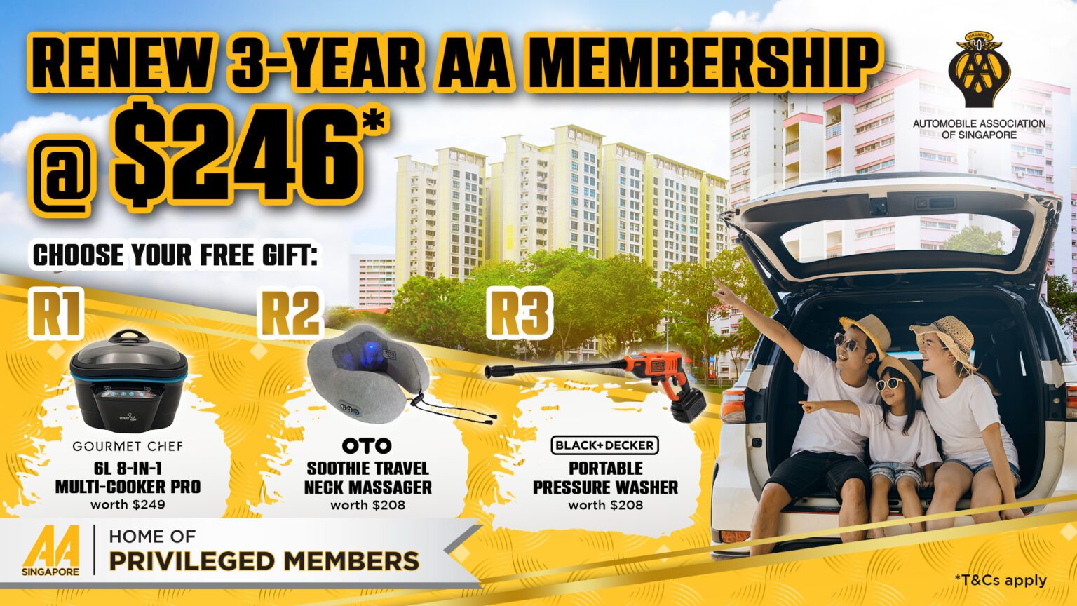 Membership Promotions - Automobile Association Of Singapore